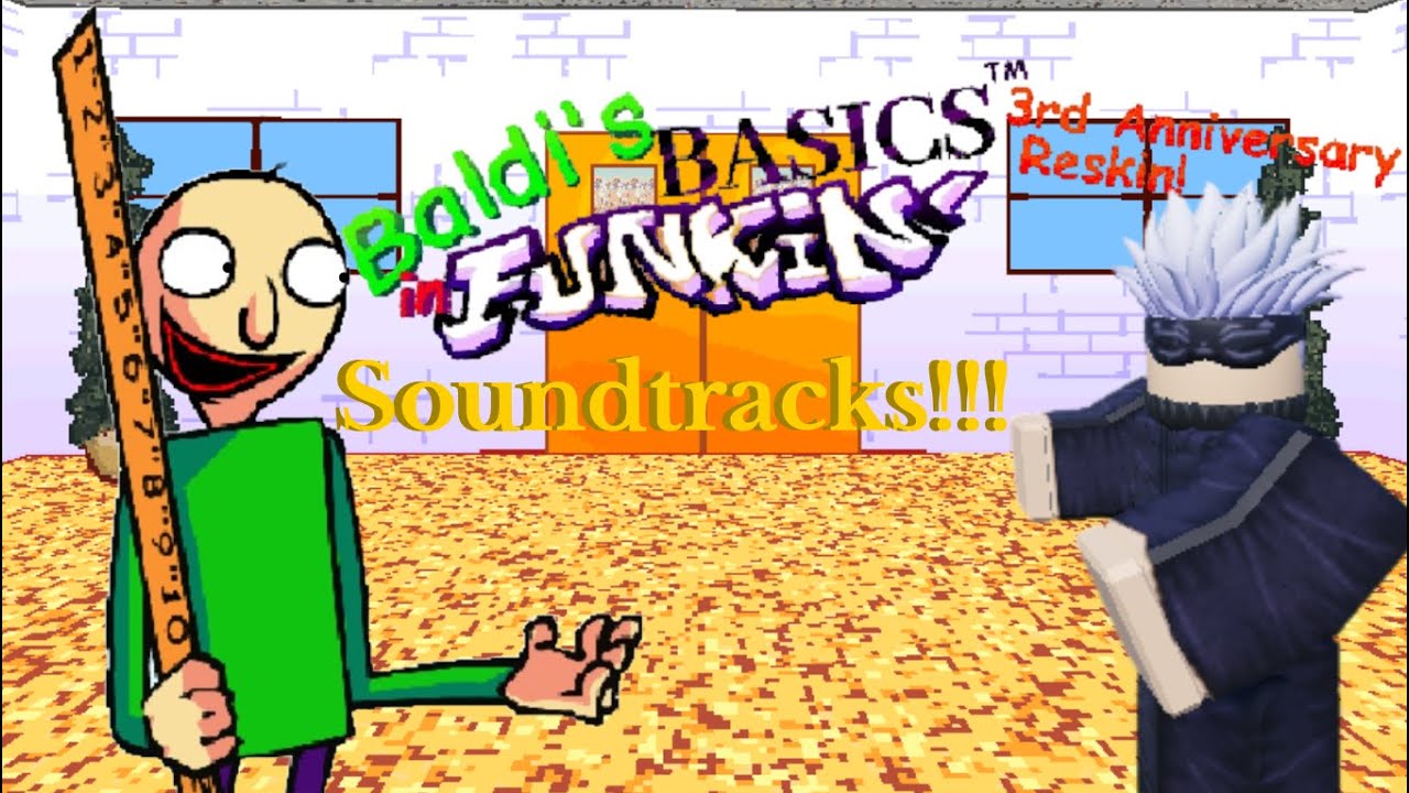 Baldi's Basics in Funkin' 3rd anniversary reskin Soundtrack - YouTube