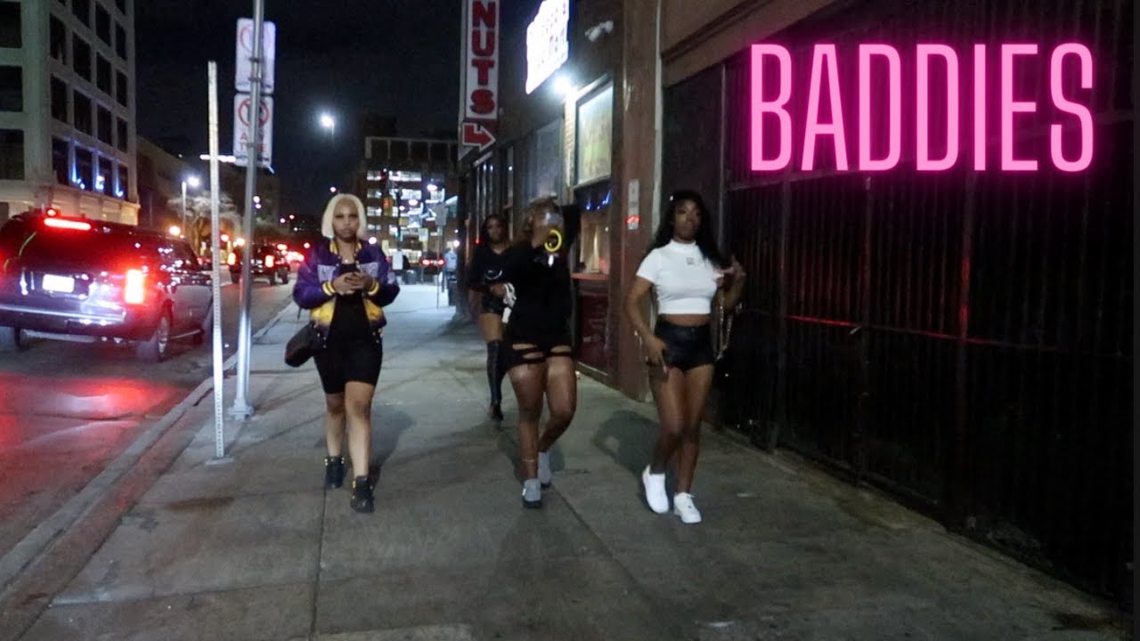 All these Baddies in Downtown Dallas & We almost saw @CJON32s - YouTube