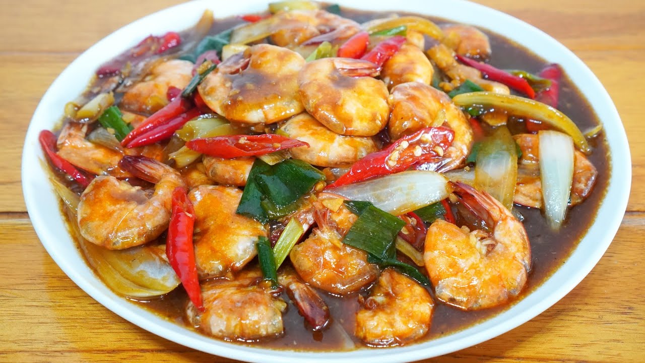 2 Resep Udang Saus Tiram Enak Lezat Dan Super Praktis