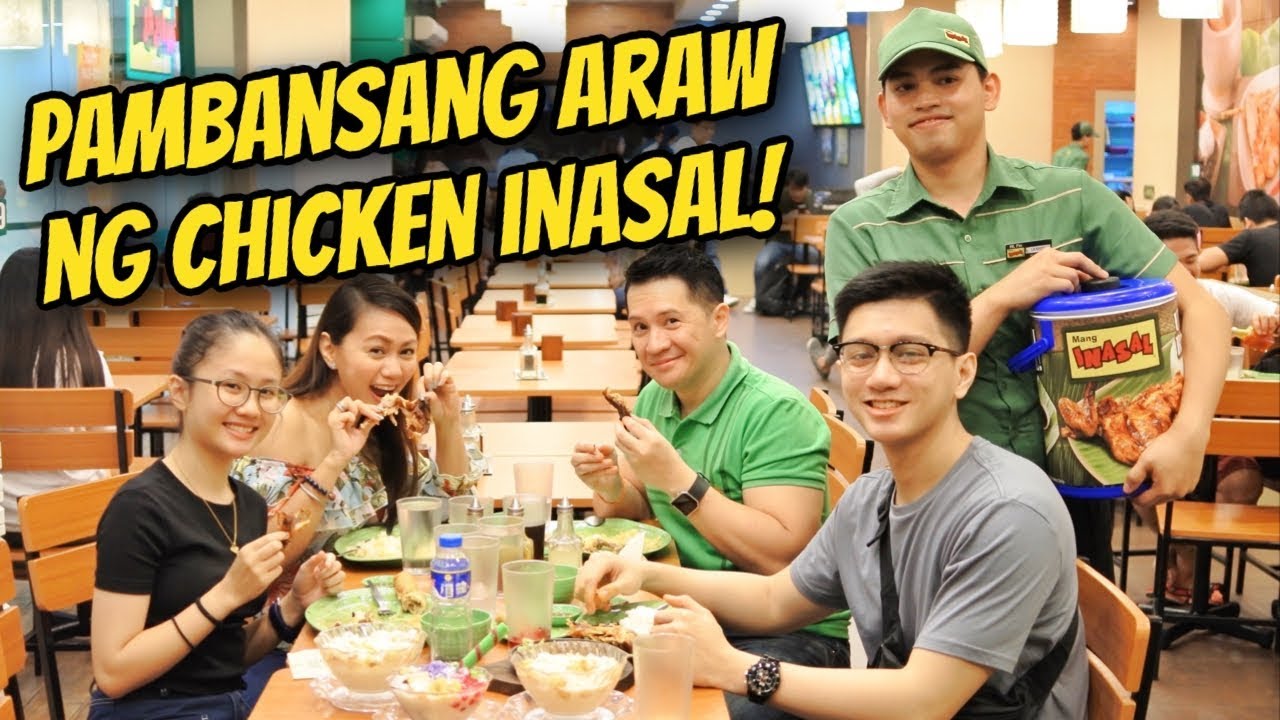 Get ready for the "Pambansang Araw ng Chicken Inasal" ng Mang Inasal ...