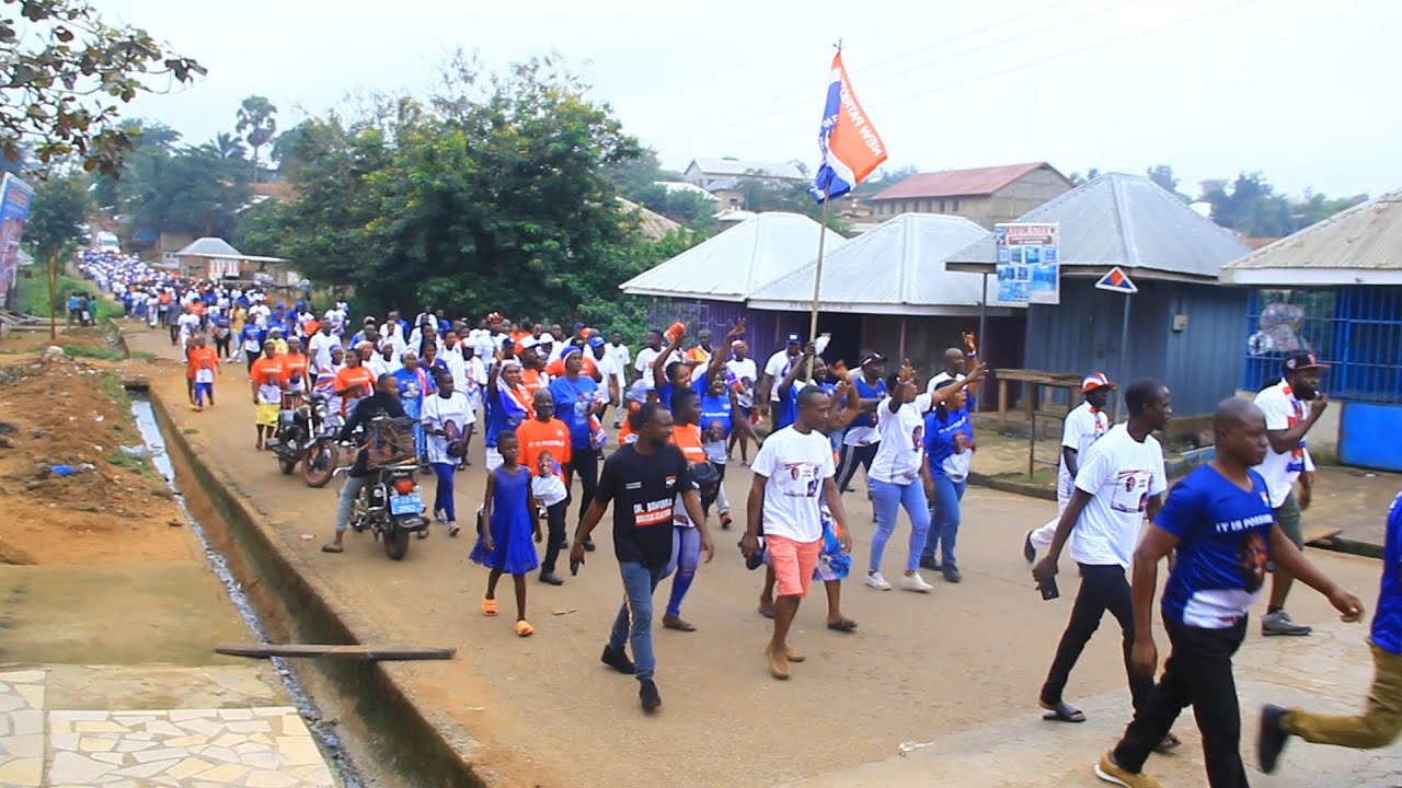 NPP Mega Walk at Offinso Abofour - YouTube