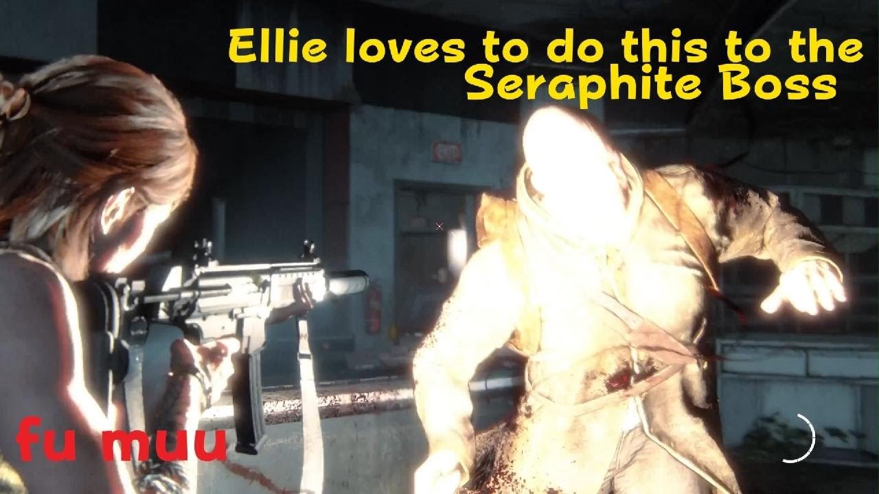 Ellie loves to do this to the Seraphite Boss The Last of Us Part II ...