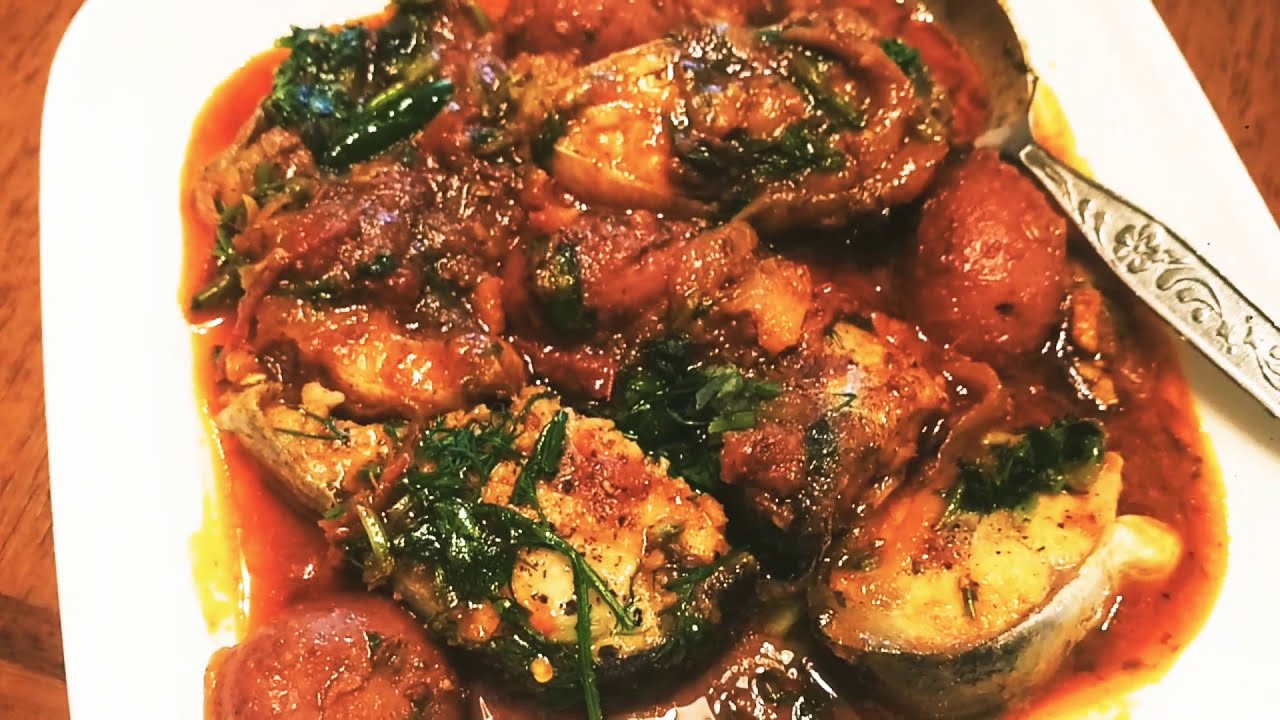 Arabian style Fish curry with lemon and dill - YouTube