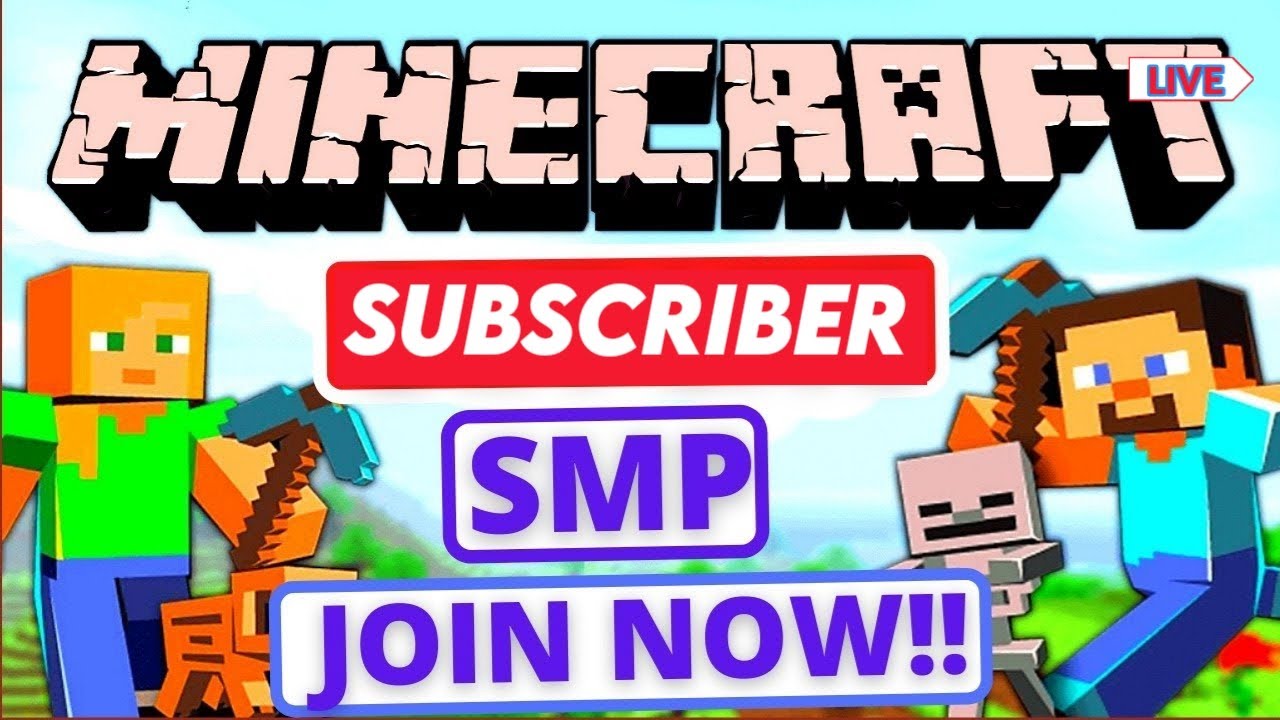 Live Join My Smp || Let's Play Minecraft|| Java +Pocket Smp - YouTube