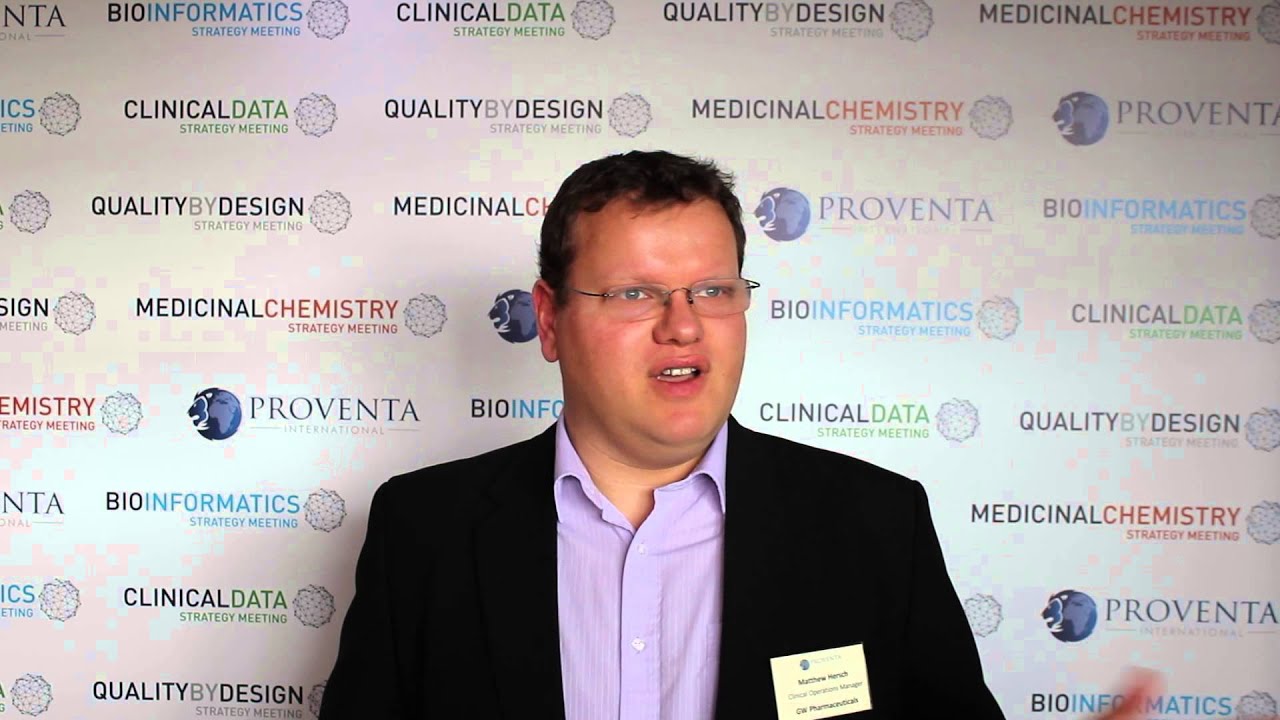 Matt Hersch, Clinical Operations Manager, GW Pharmaceuticals - YouTube