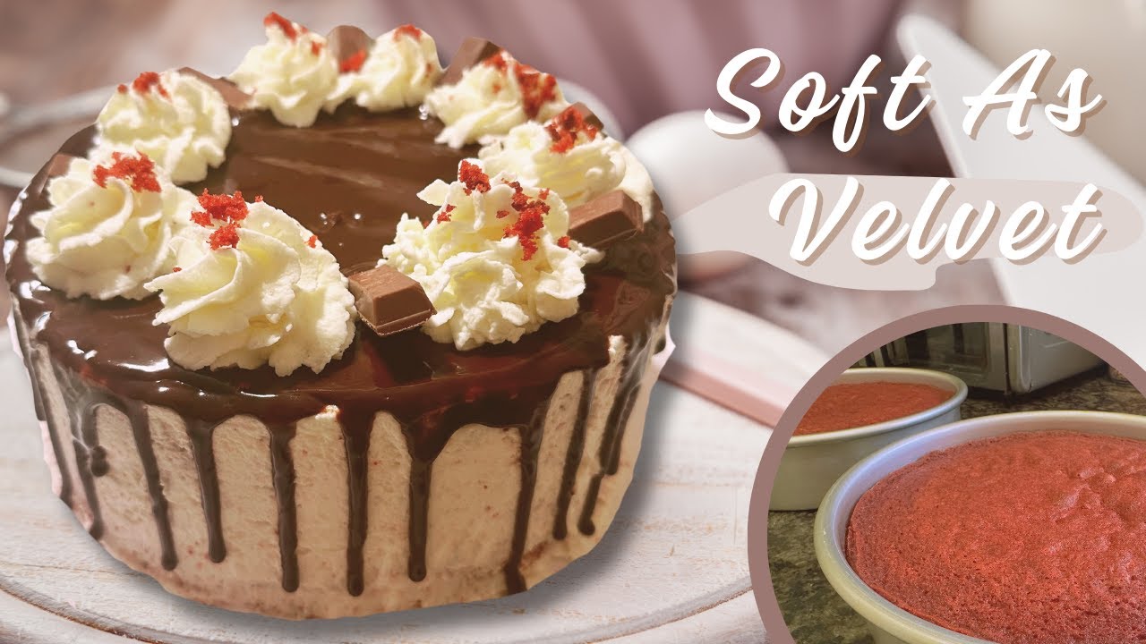 The Softest Red Velvet Cake Recipe | Moist, Fluffy, & Decadent - YouTube