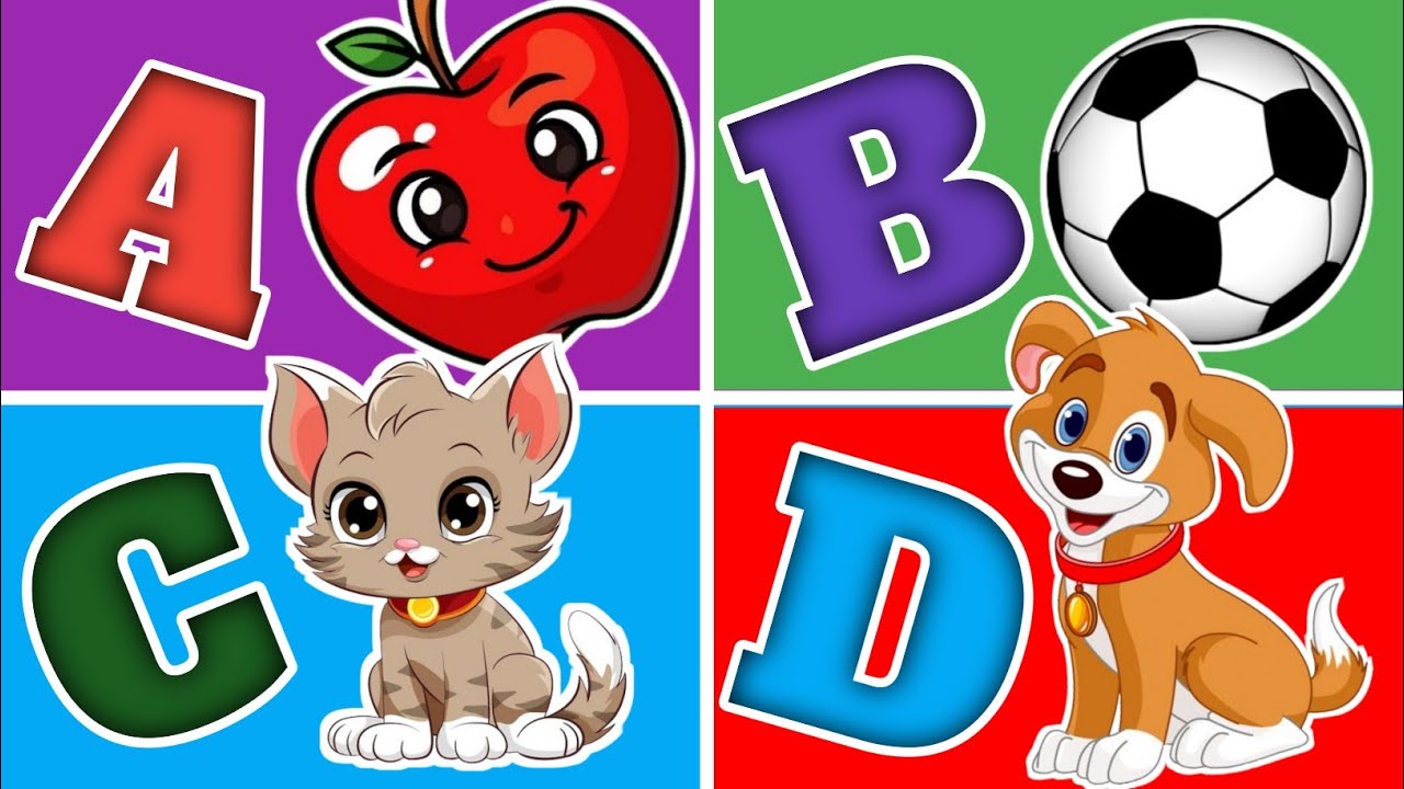 KIDS A.B.C.D.|| ALPHABET STUDY || LEARNING - YouTube
