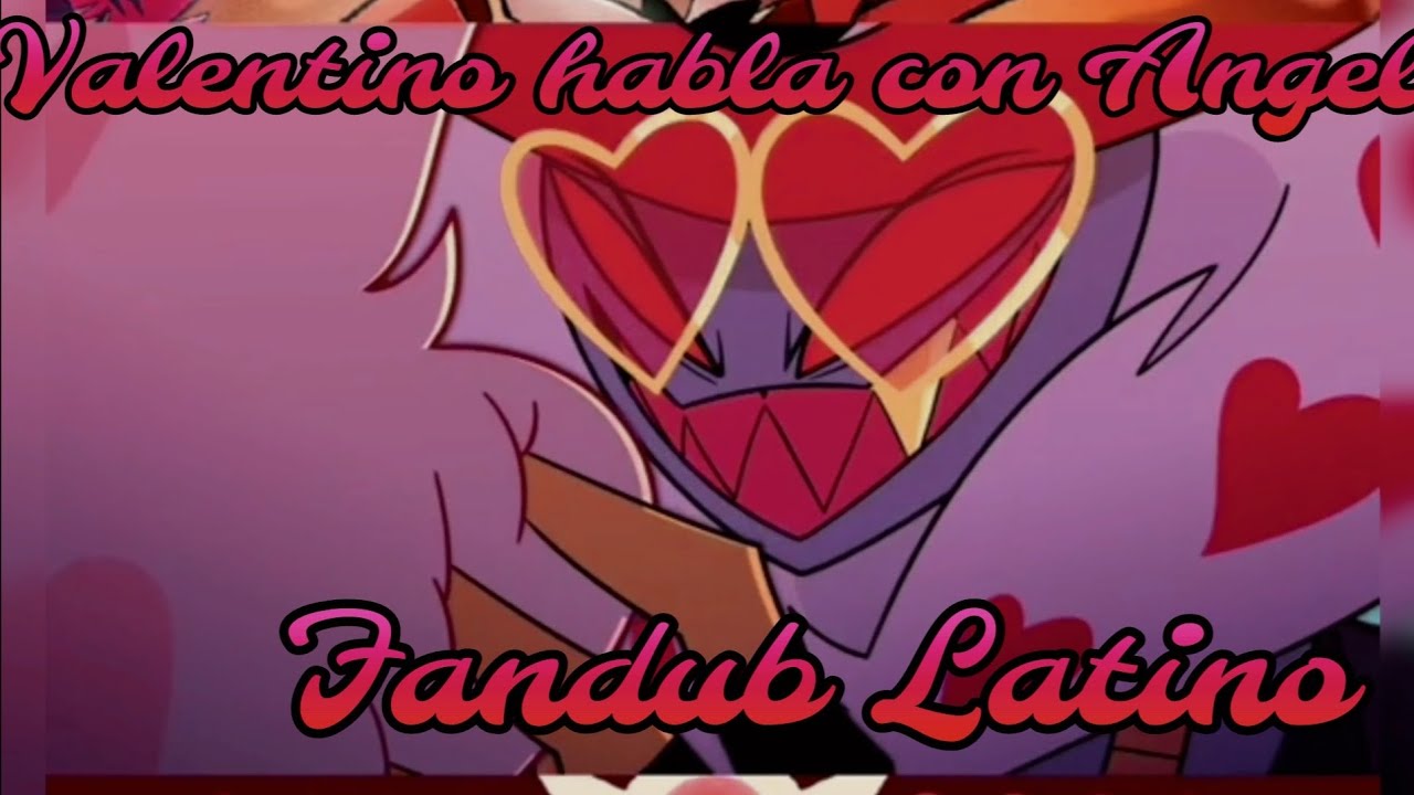 Valentino habla con Angel Dust - Hazbin Hotel Fandub Latino - YouTube