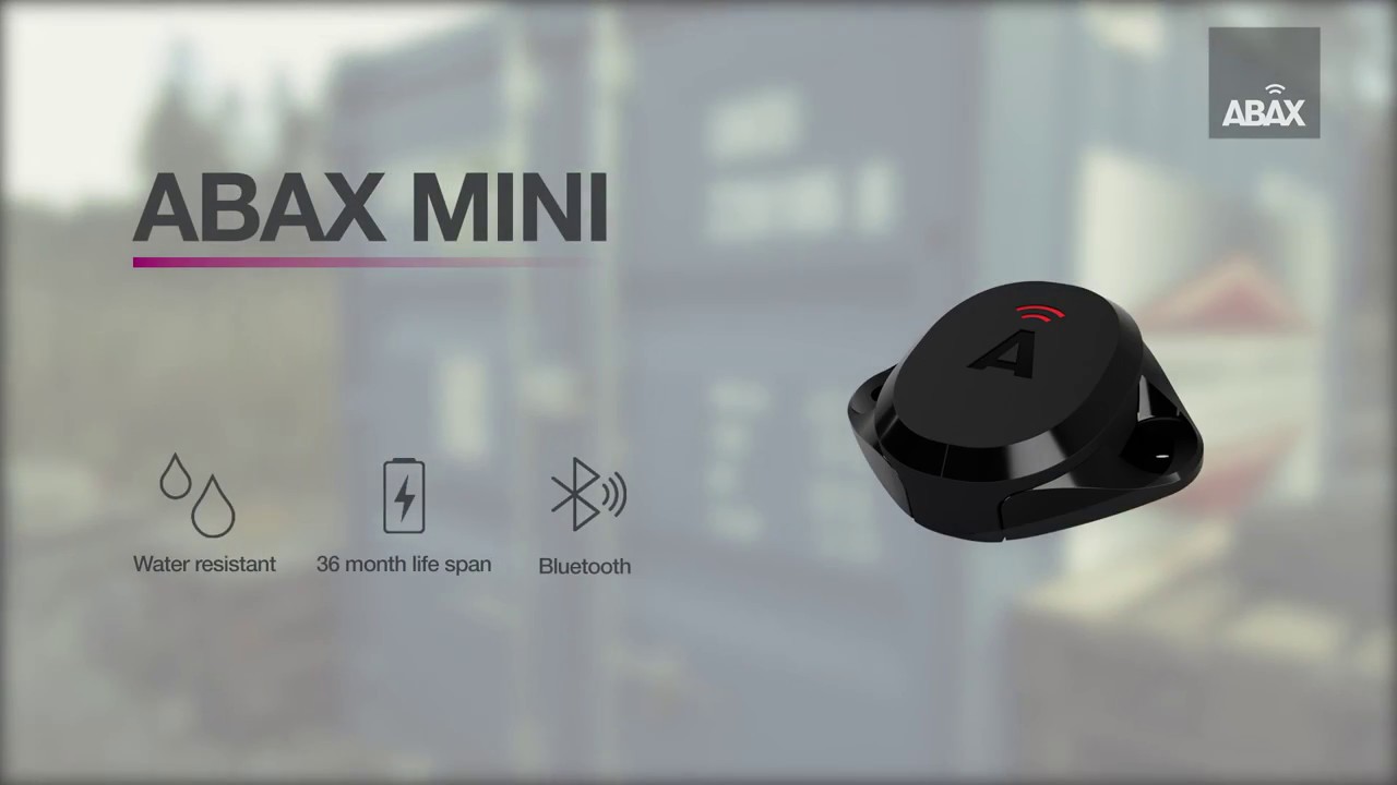 Find dit værktøj med trackeren ABAX MINI - YouTube