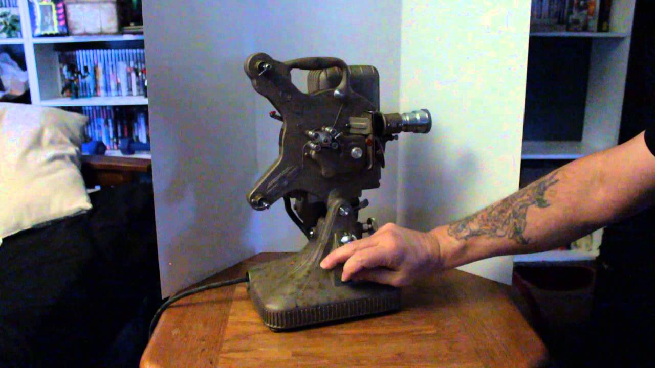 Keystone K-160 16mm Movie Projector 2013-12-05 - YouTube