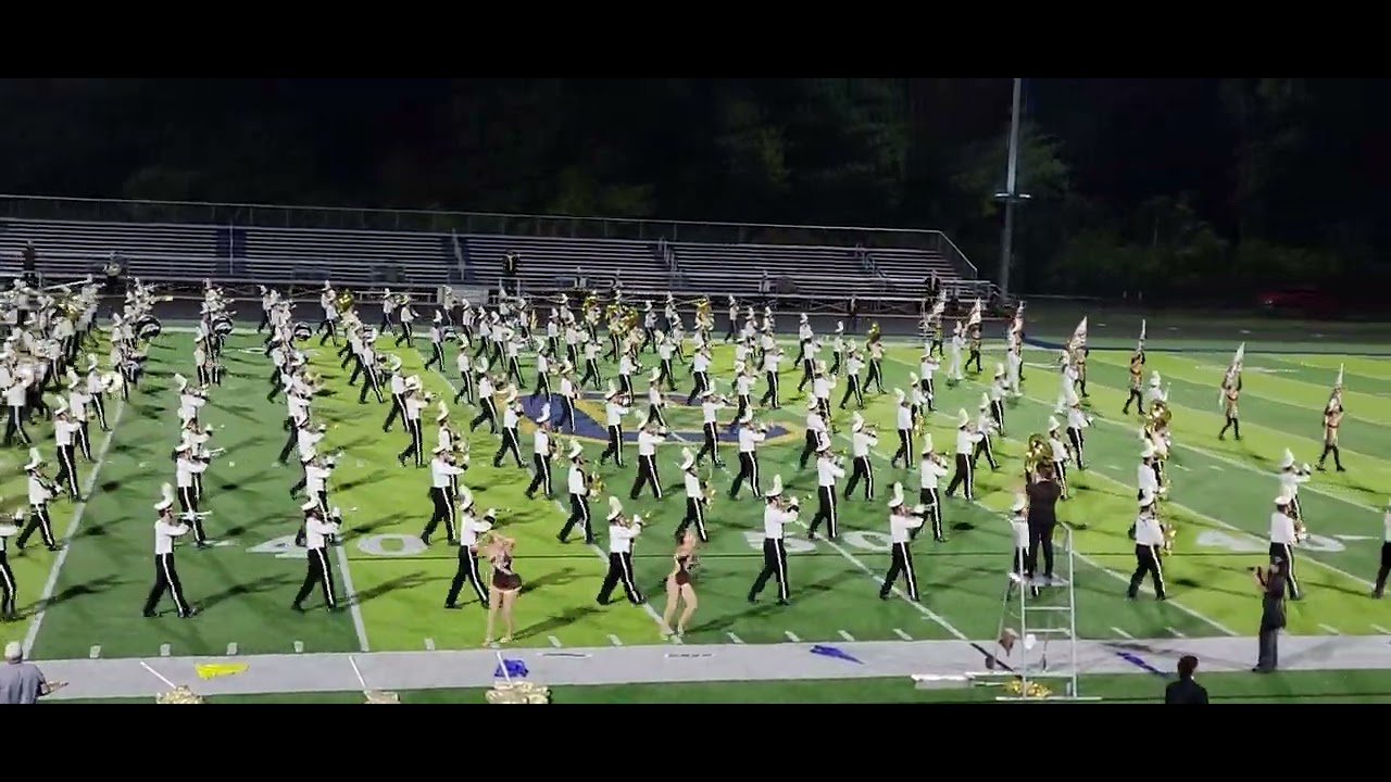 WMU Bronco Marching Band - 1 - at Chelsea Exhibition 9-25-2024 - YouTube