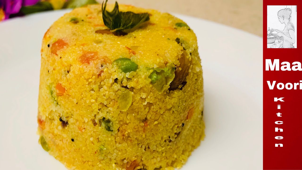 Wheat Rava Upma || How to make godhuma rava upma || Broken wheat upma ...