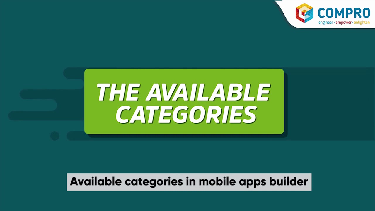 Compro Mobile App Builder (English Version) - YouTube