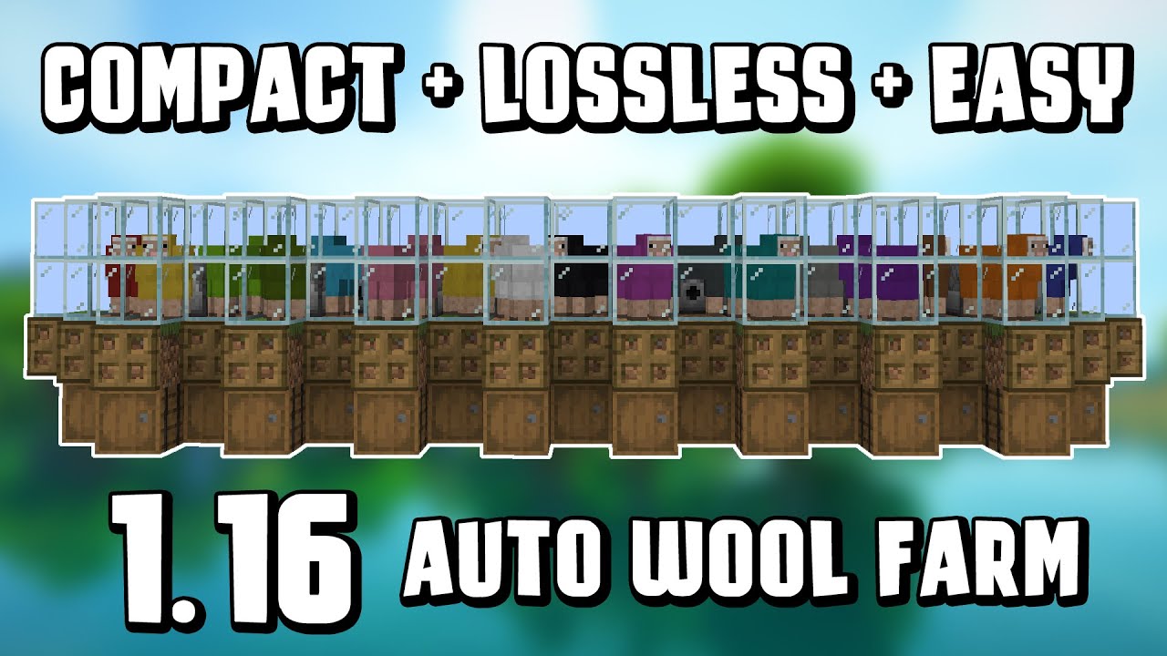AUTOMATIC WOOL FARM - Simple, Expandable, Compact, Lossless, Tested for ...