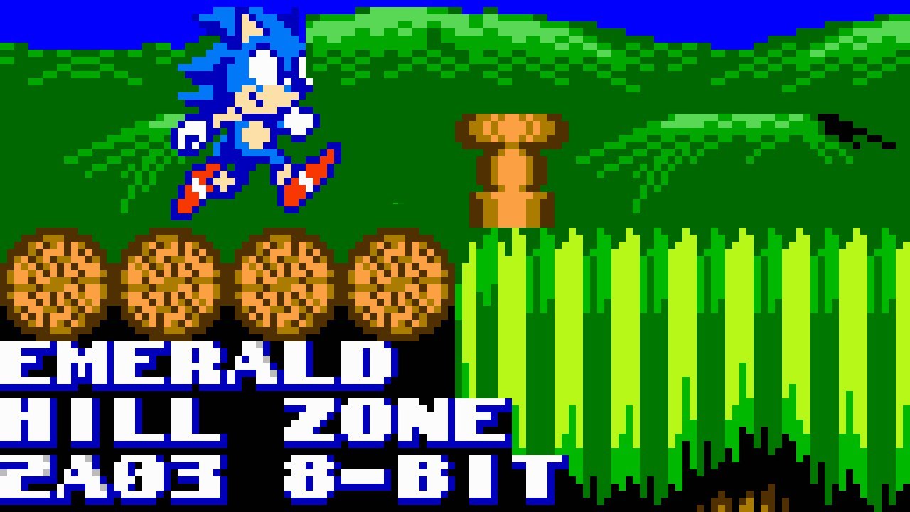 [Sonic the Hedgehog 2] Emerald Hill Zone (2A03 8-Bit) - YouTube