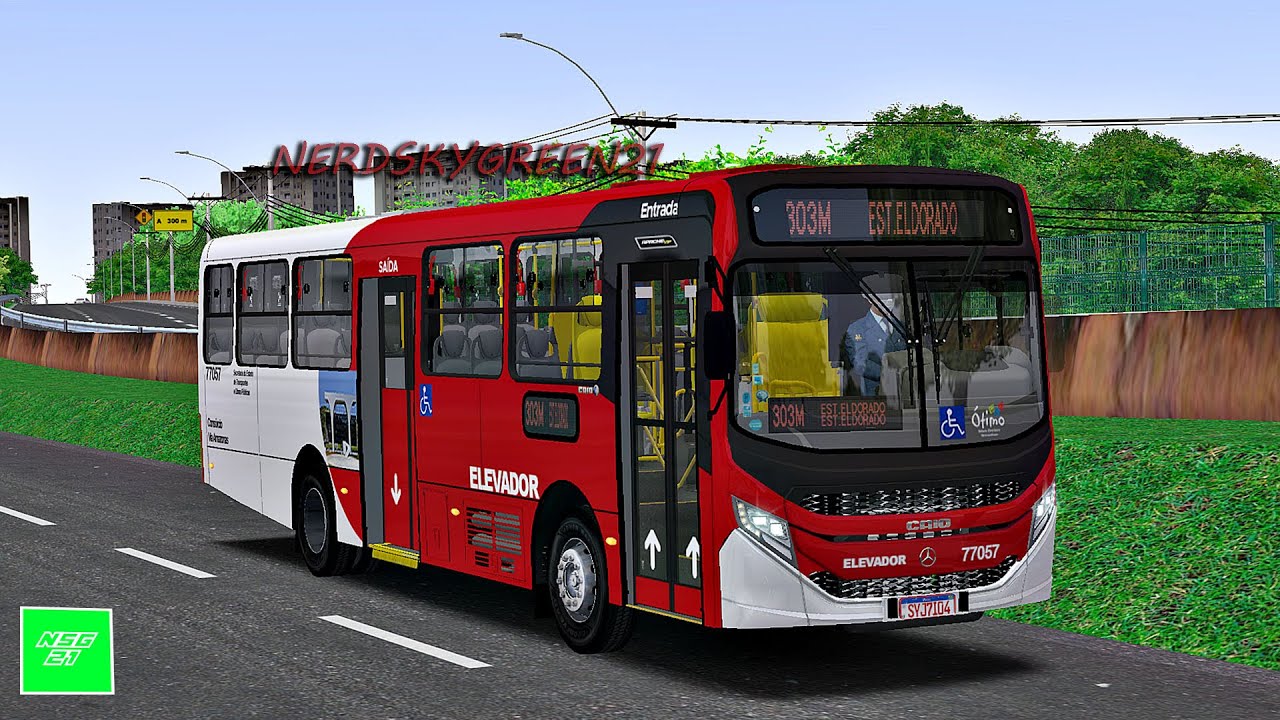 [OMSI 2] LANÇAMENTO Caio Apache Vip V mb of-1619 Bluetec 6 Padrão RMBH ...