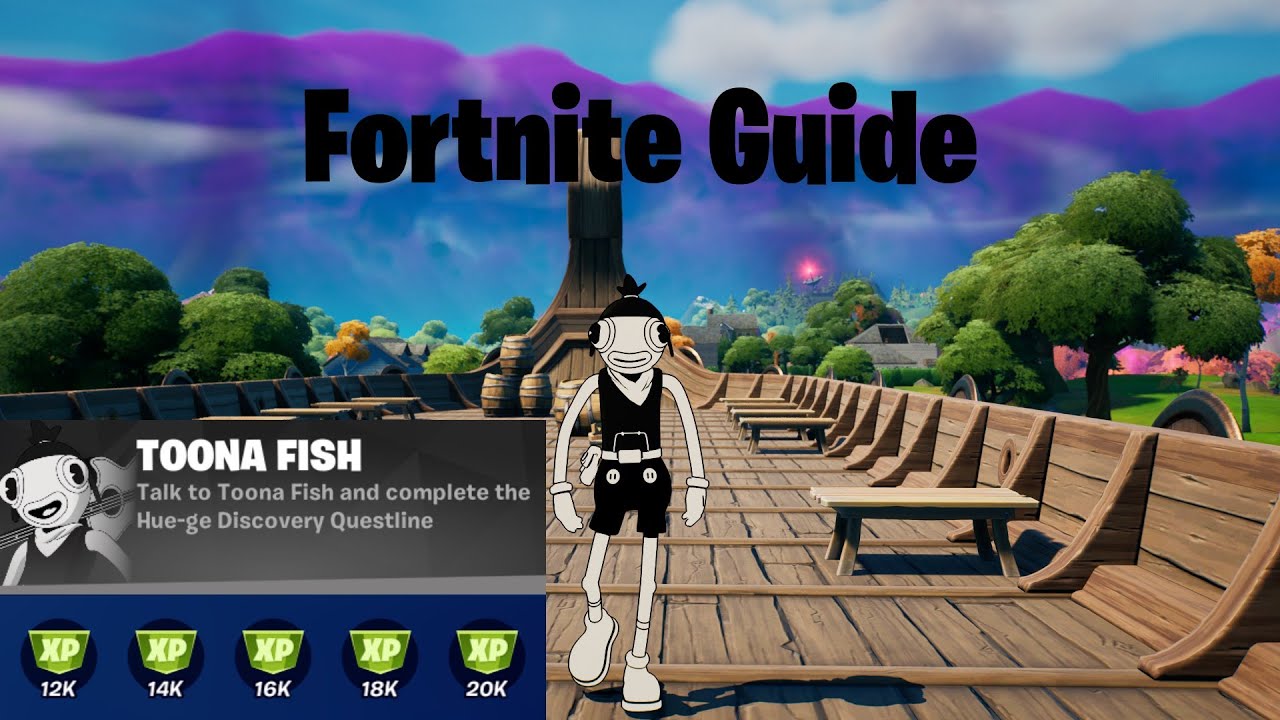 Fortnite Toona Fish questline Guide - YouTube