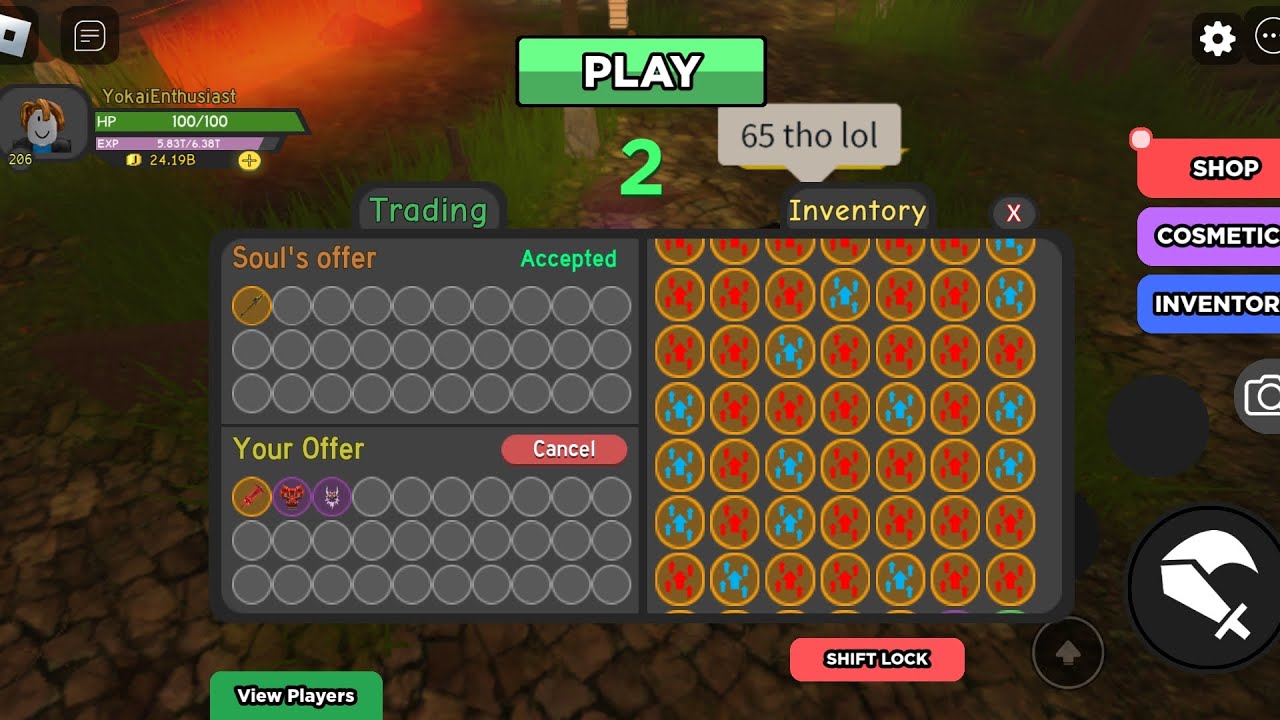 Akuma for God Pot 🔥 (Roblox Dungeon Quest Trade) - YouTube