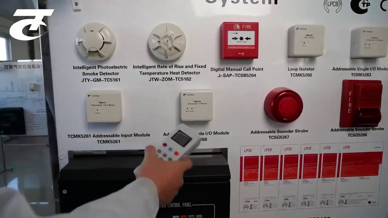 Cara program fire alarm addressable / semi addressable, smoke detecor ...
