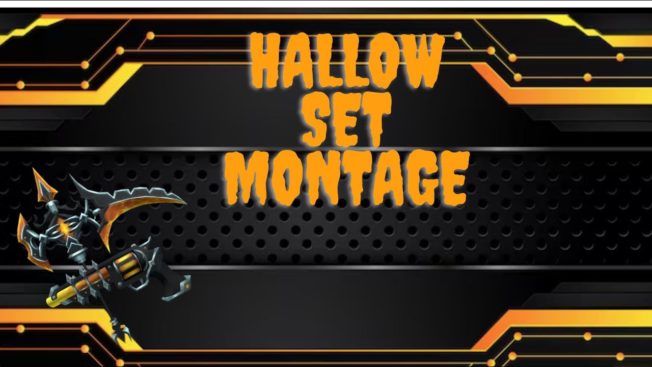 mm2 montage #9 hallow set (beating teamers) - YouTube