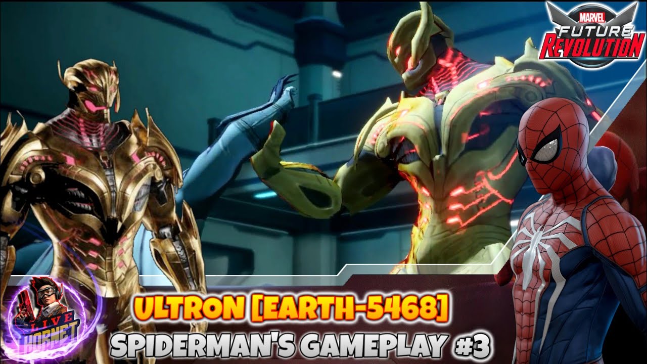 Ultron [Earth-5468], SPIDER-MAN'S Gameplay #3, Marvel Future Revolution ...