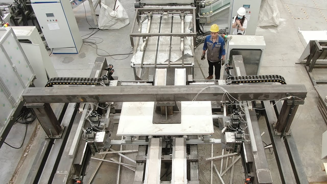 SOLAR PANEL RECYCLE | Aluminium Frames Separating Machine - YouTube