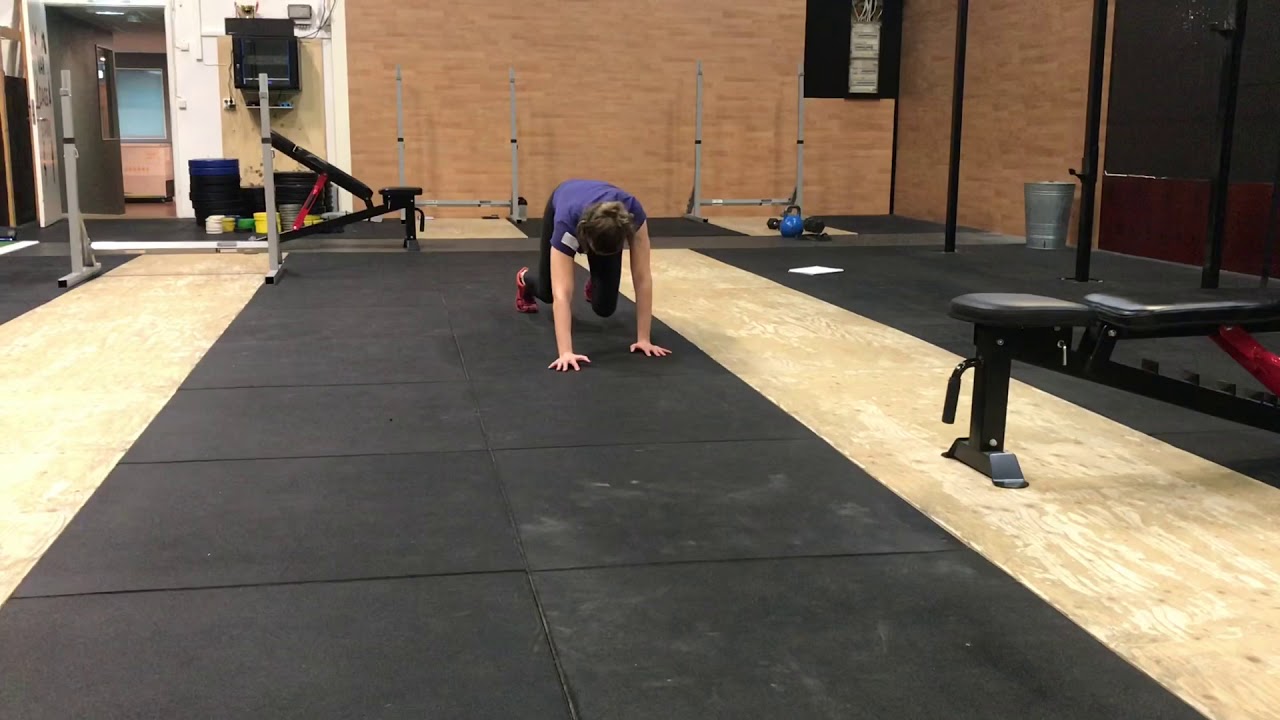 Quadruped walk backward - YouTube