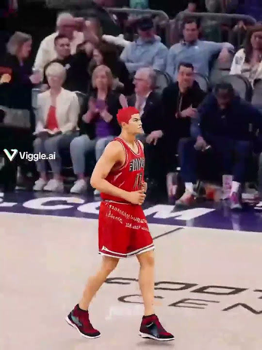 如果櫻木花道打NBA？熱血灌籃震撼全場！What if Hanamichi joins the NBA！？桜木花道がNBA参戦！？ - YouTube