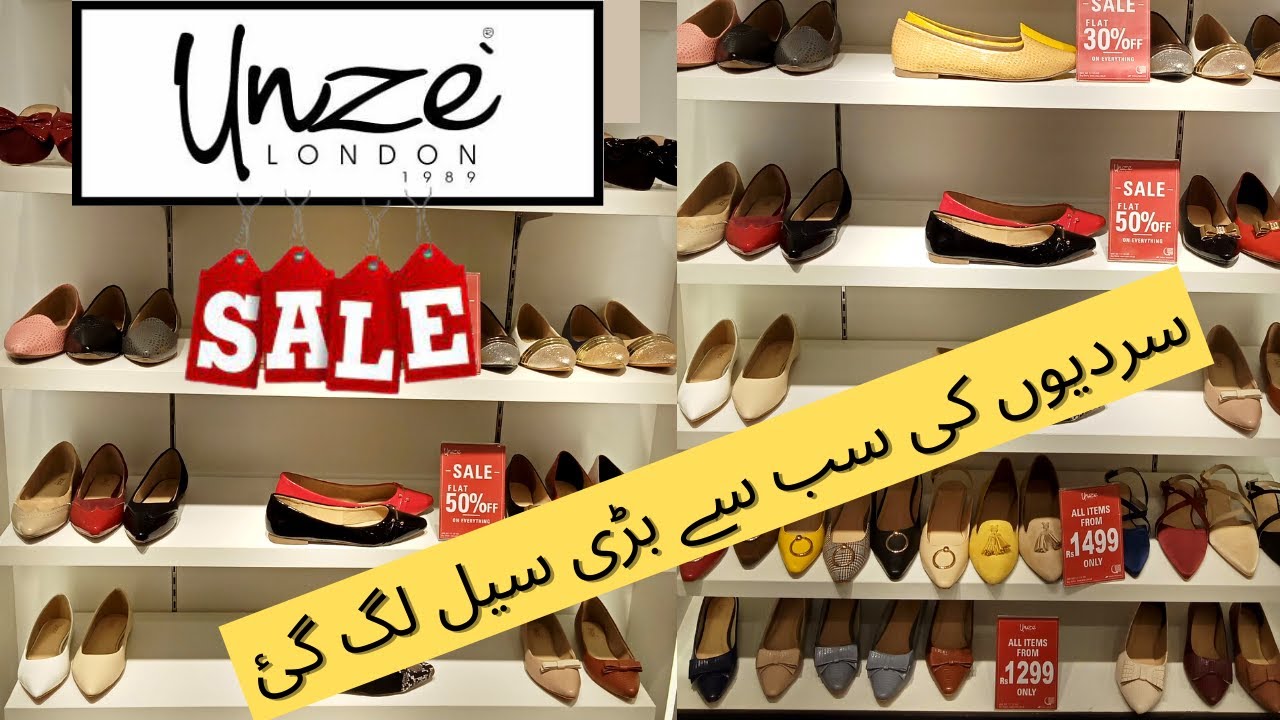 UNZE LONDON SHOES SALE 2021 | WINTER SHOES SALE FLAT 50 & 30% ...