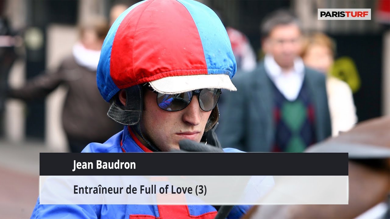 Jean Baudron, entraîneur de Full of Love (04/01 à Paris-Vincennes ...