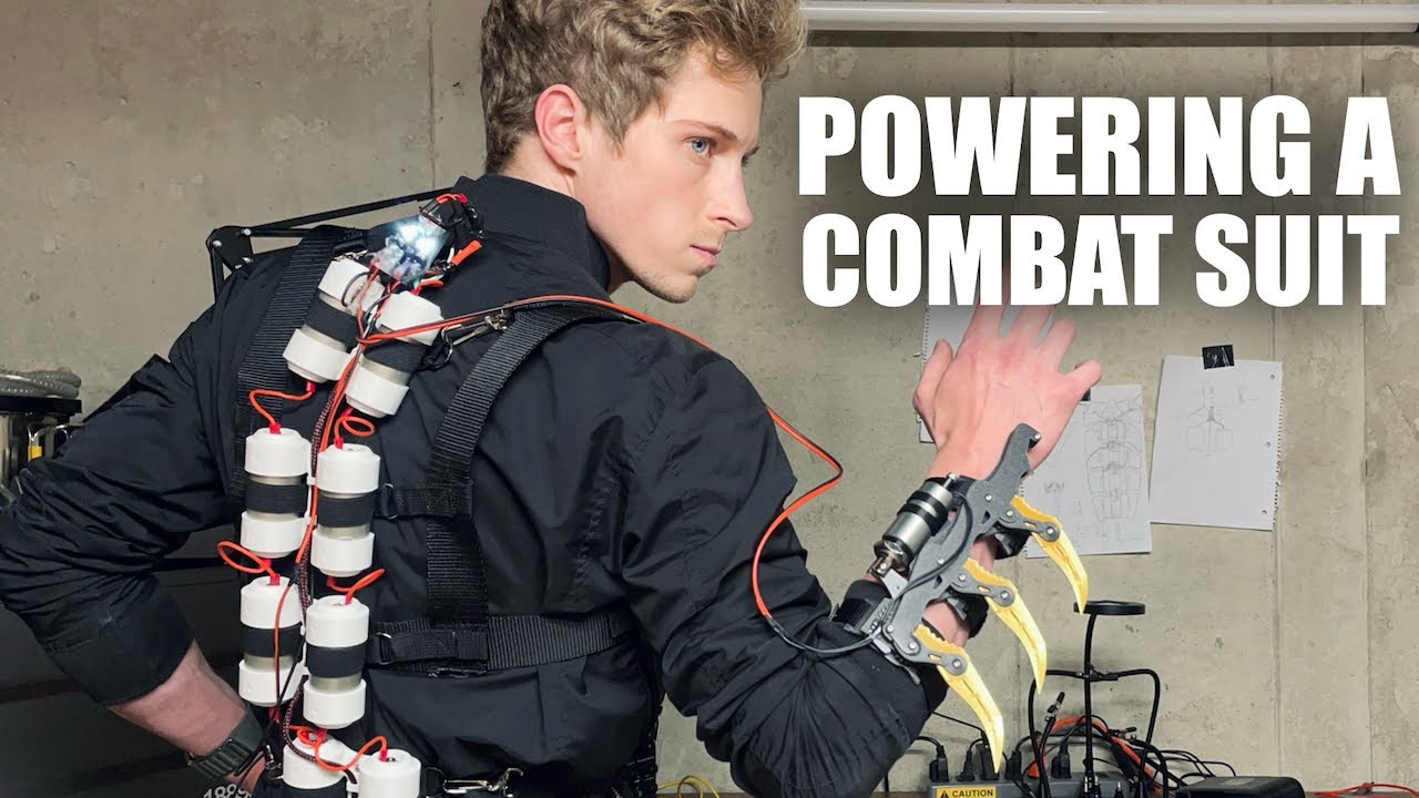 Spinal Battery for Real Tactical Combat Armor - YouTube