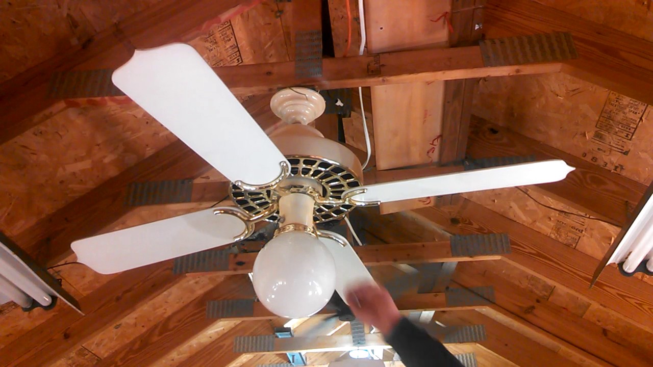 Island Fan Company "Plantation Electric Fans" Ceiling Fan in white and ...