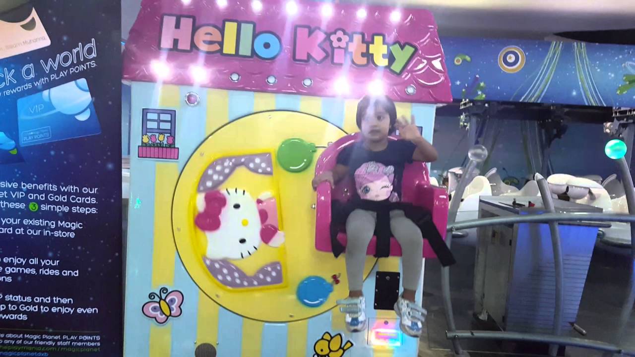 Rides @magic planet at Deira city center(2) - YouTube