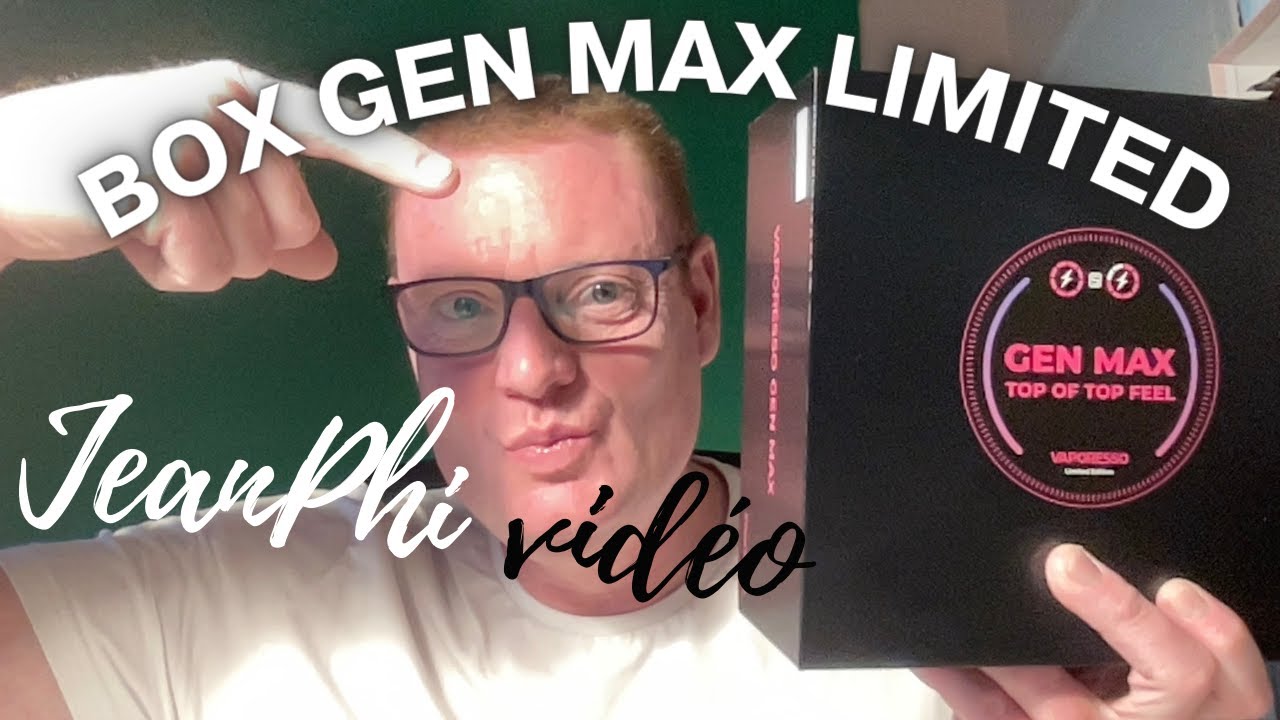 BOX GEN MAX EDITION LIMITED | VAPORESSO | COFFRET VAPORESSO | ITANK T ...