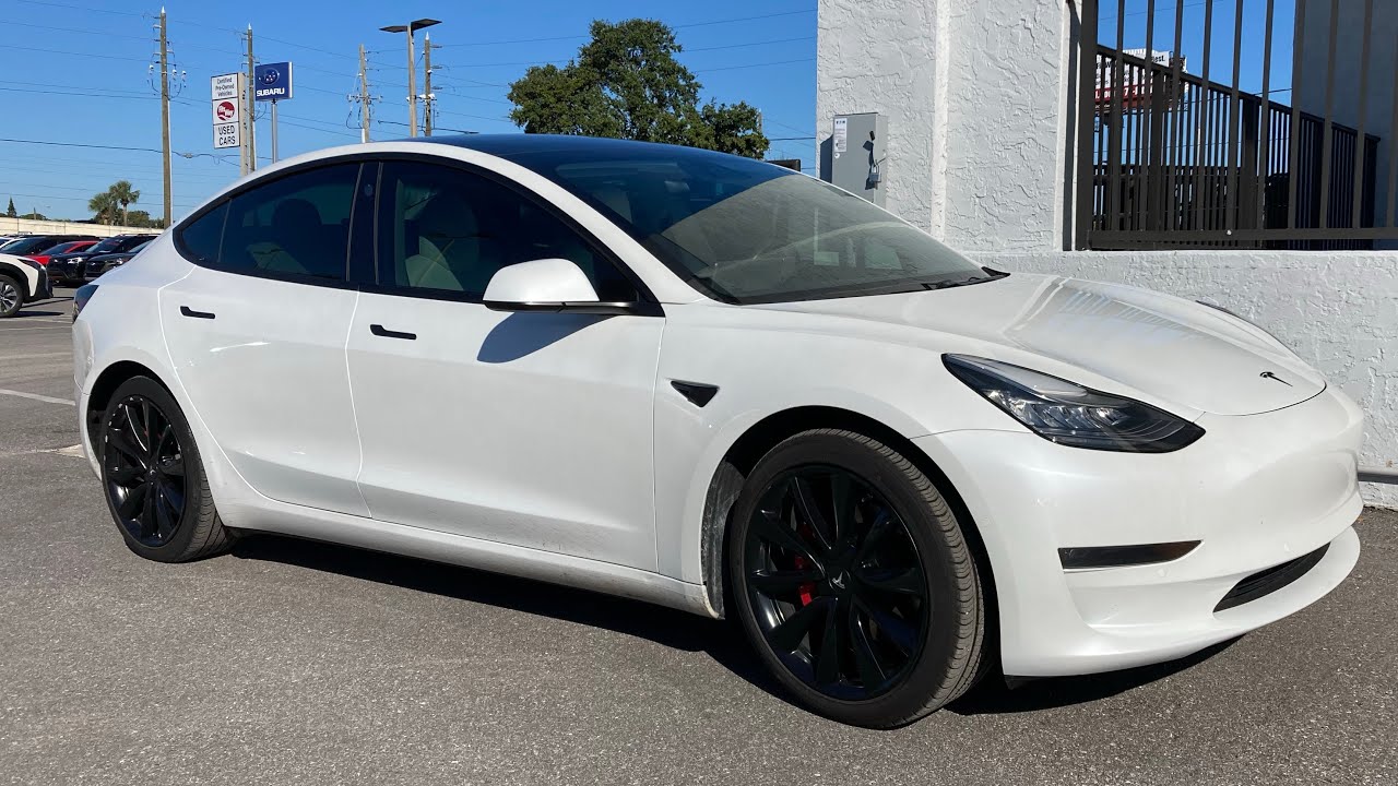 Tesla 3, TRAPPED in the back seat during Review!!! - YouTube