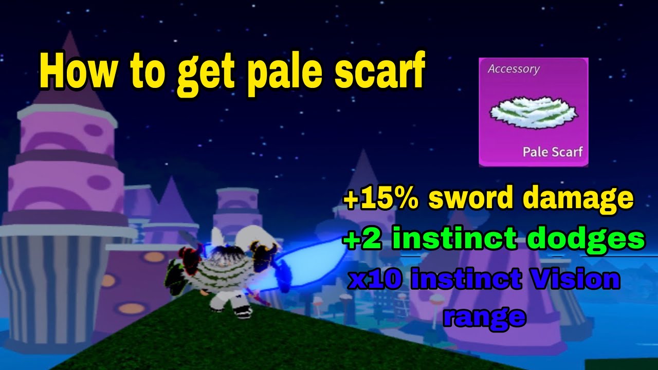 How to get pale scarf in blox fruit | easy full guide. - YouTube