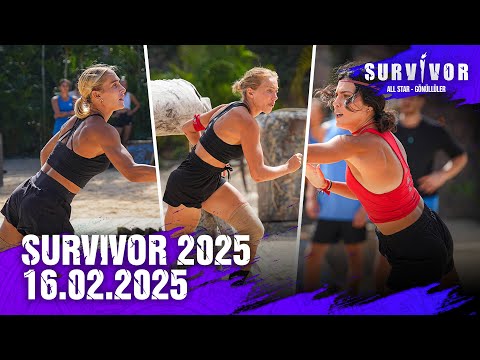 Survivor Türkiye 2025 | 16.02.2025 @SurvivorTurkiye