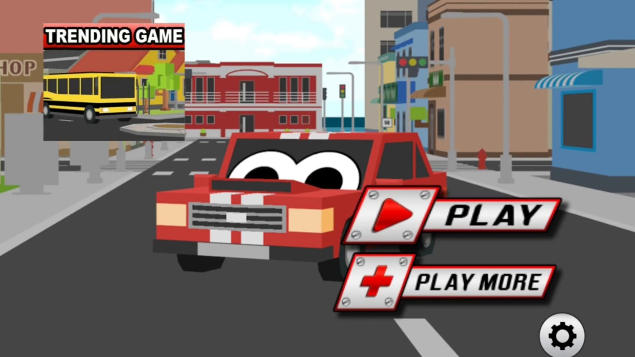 Blocky racing cars parker sim [HD] - YouTube