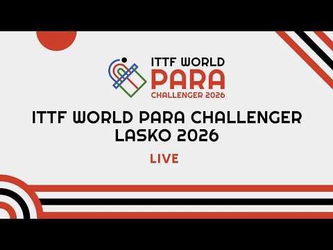 LIVE! | Day 1 | Table 2 | ITTF World Para Challenger Lasko 2026 (SLO)