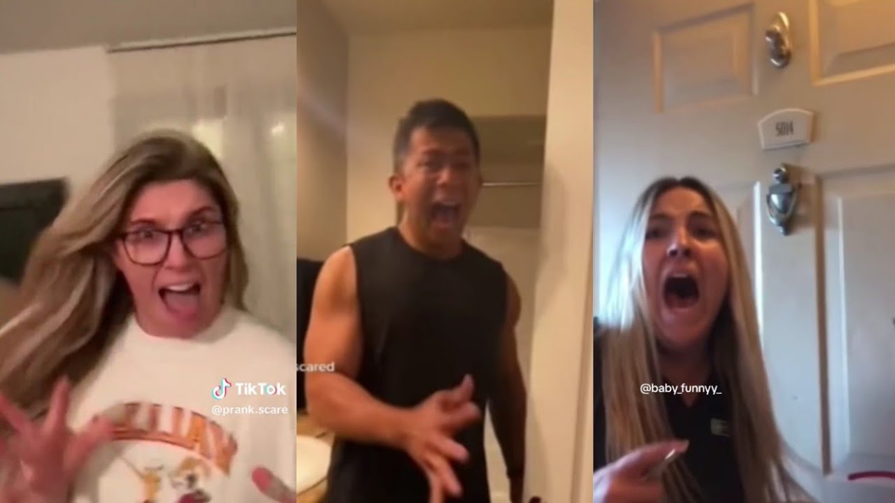 Hilarious Scare Cam Pranks: Epic Reactions Caught on Camera! pt 5 - YouTube