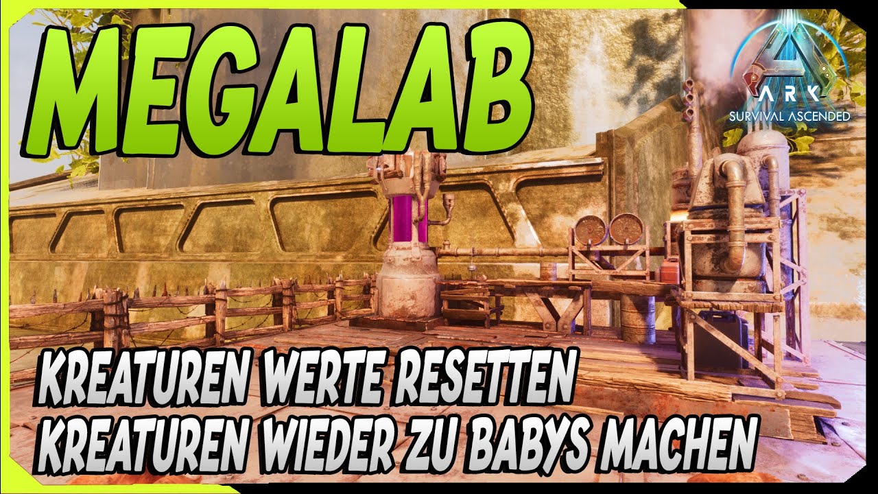 Kreaturen wieder zum Baby machen ! Kreaturen Skill Punkte Resetten uvm ...