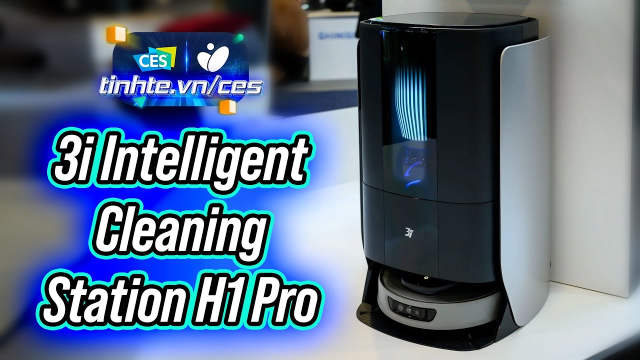 Robot hút bụi - lau nhà KHÔNG CẦN NƯỚC: 3i Intelligent Cleaning Station ...