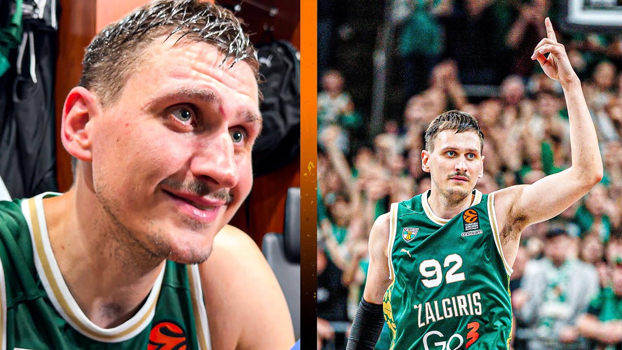 Ulanovas po galingo starto Eurolygoje: „Velniškai daug emocijų” - YouTube