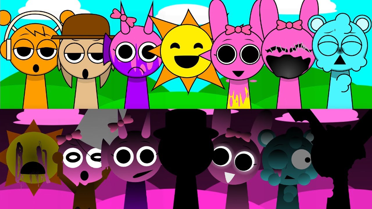 Sprunki Pinki Infection 🩷😱🩷 When Pinki turns evil and infects the other ...