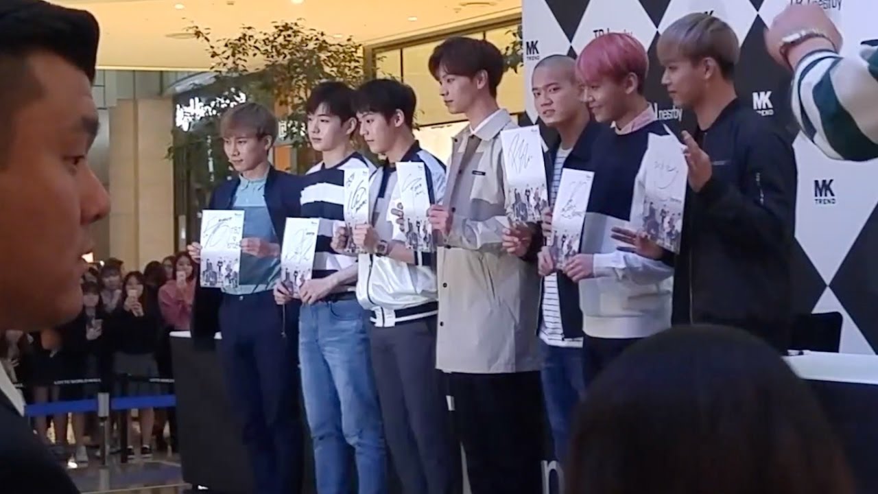 170407 BTOB TBJ Fansign 비투비 TBJ 팬사인회 - YouTube