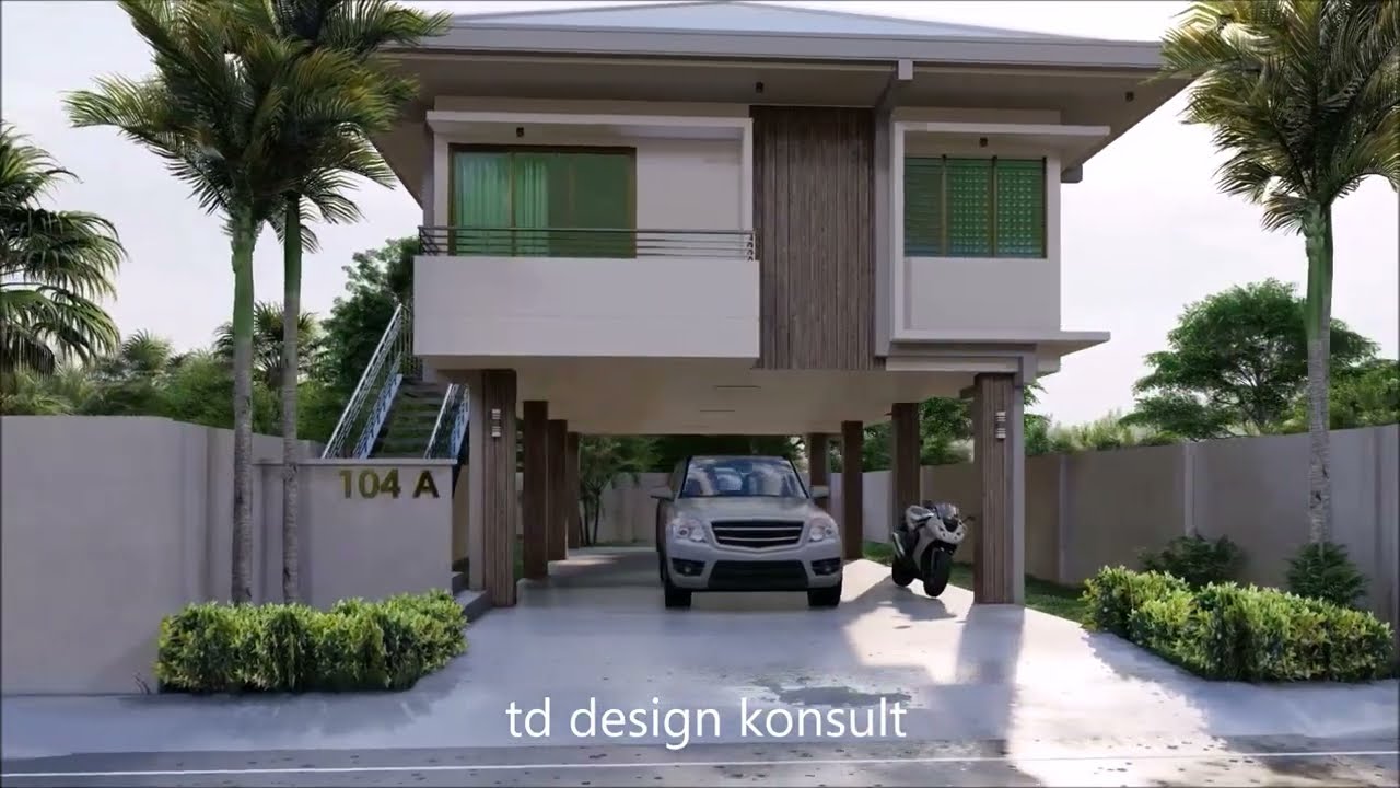 Stilt House Design - YouTube