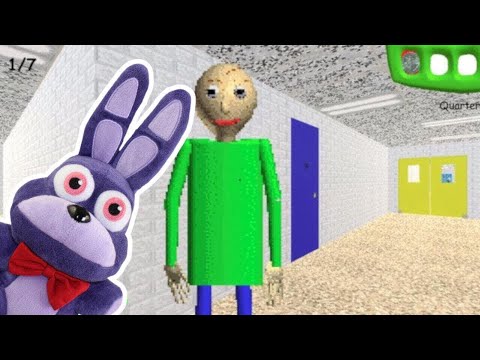 Bonnie Plays Baldi's Basics
