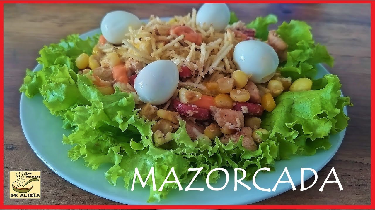 MAZORCADA | RECETAS COLOMBIANAS - YouTube