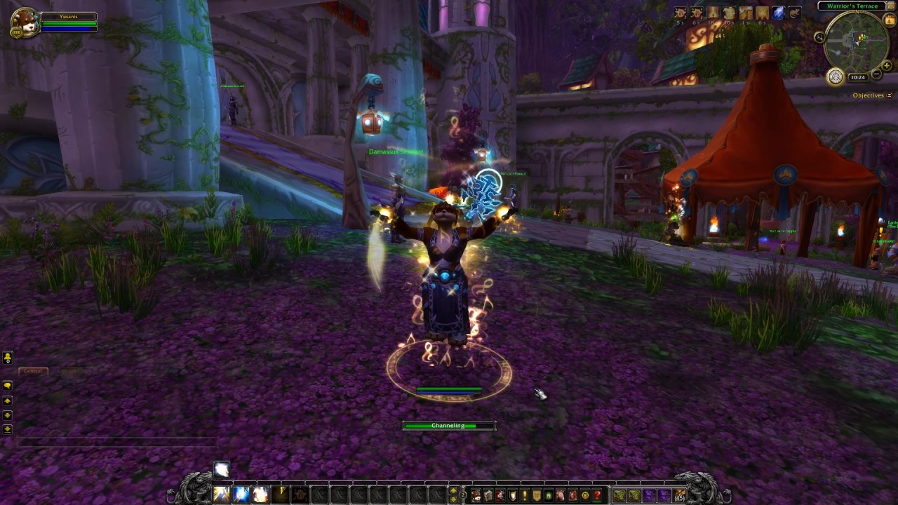 WOW PTR 7.3 - Priest Animation - Pandaren Female - YouTube