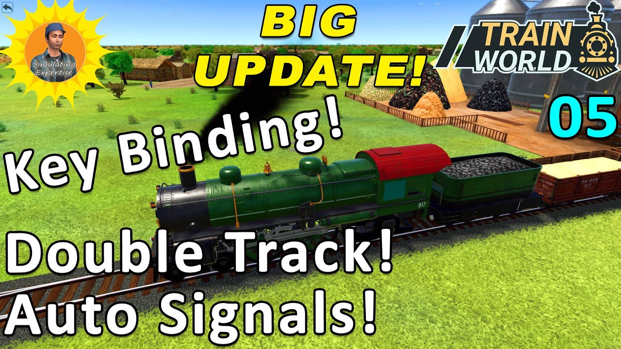 Train World: Major Updates - Discovering The New Features!: Lets Play ...